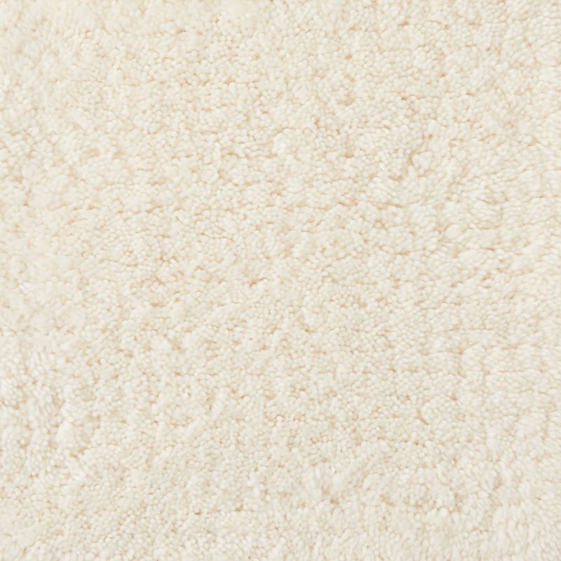Byron Merino Wool Ivory Area Rug Swatch + Reviews | CB2