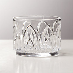 Clarion Modern Double Old-Fashioned Glass | CB2 Canada