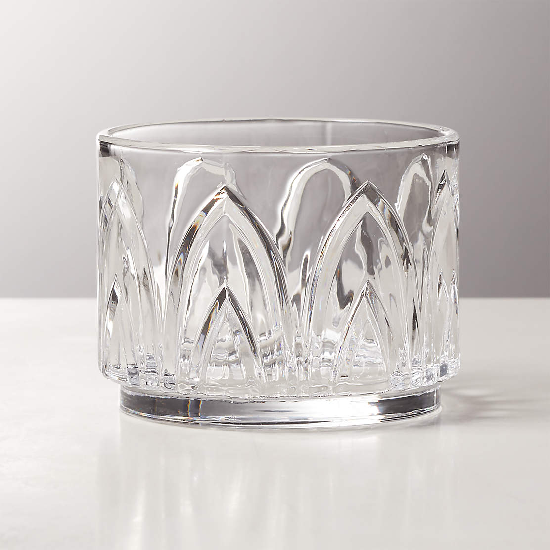 Cirque Double Old-Fashioned Glass + Reviews | CB2