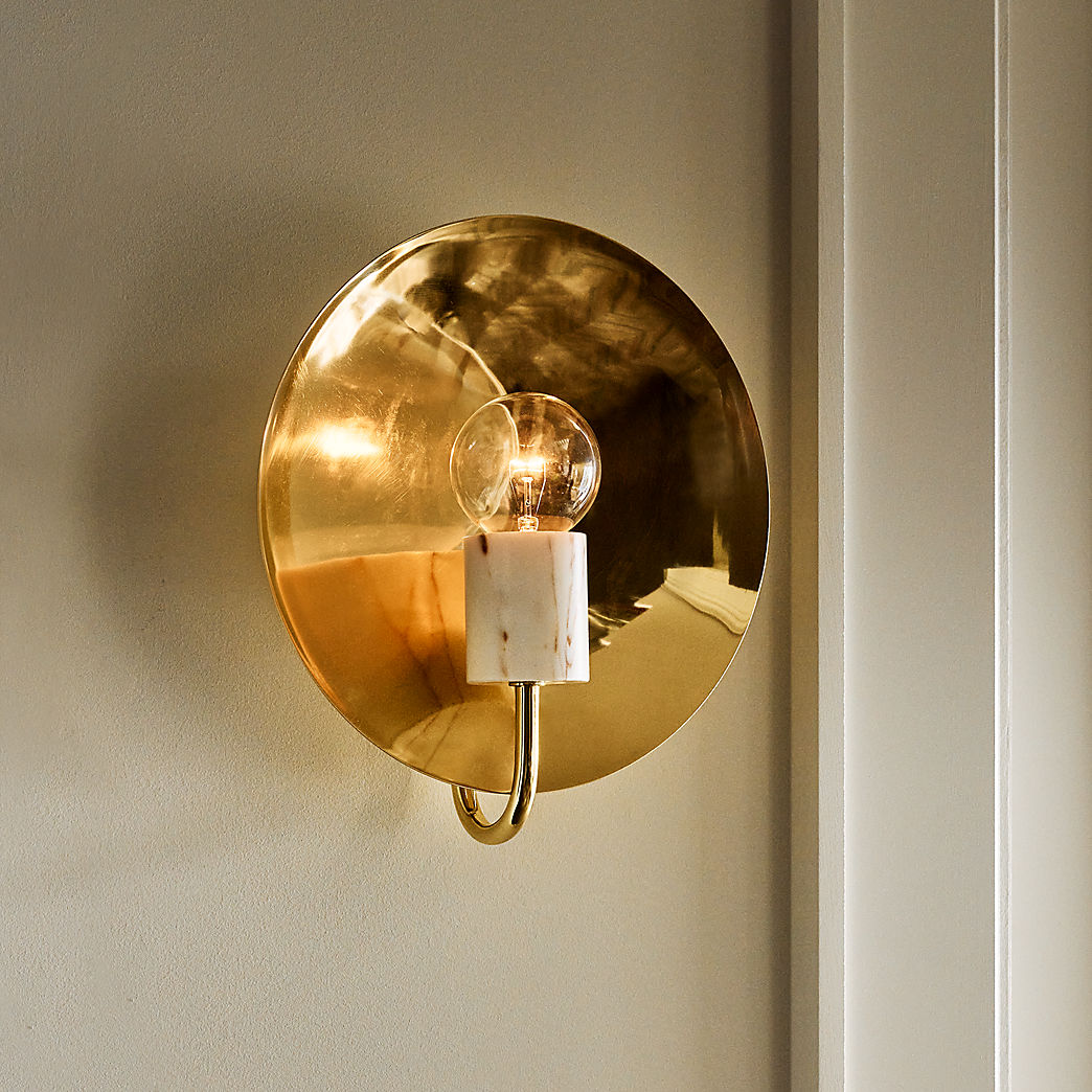 Brass Sconces | CB2