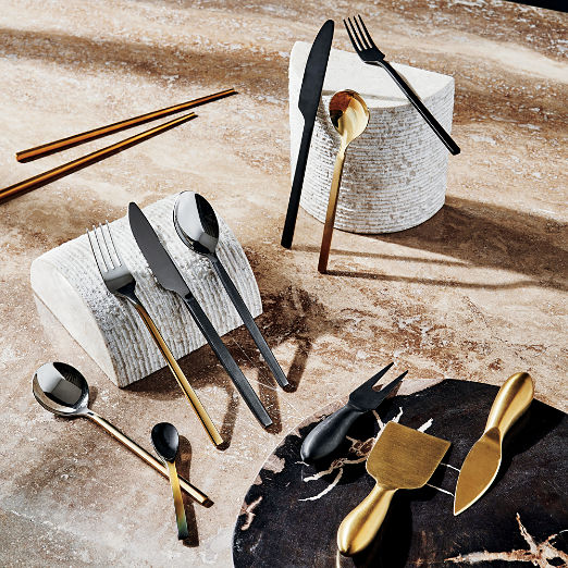 Contemporary Flatware Sets | CB2 Canada