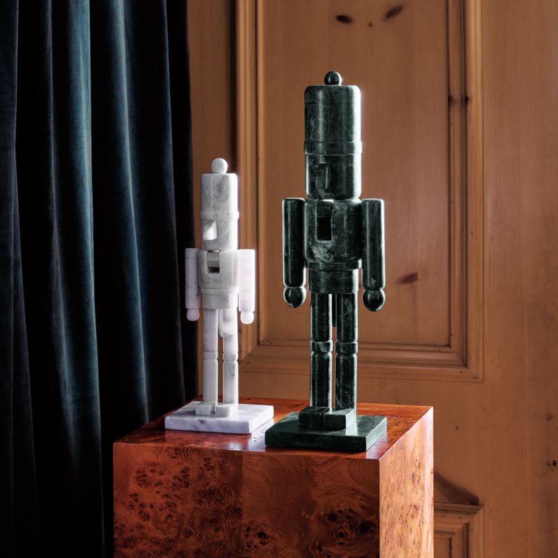 Small Burled Wood Pedestal Table + Reviews | CB2