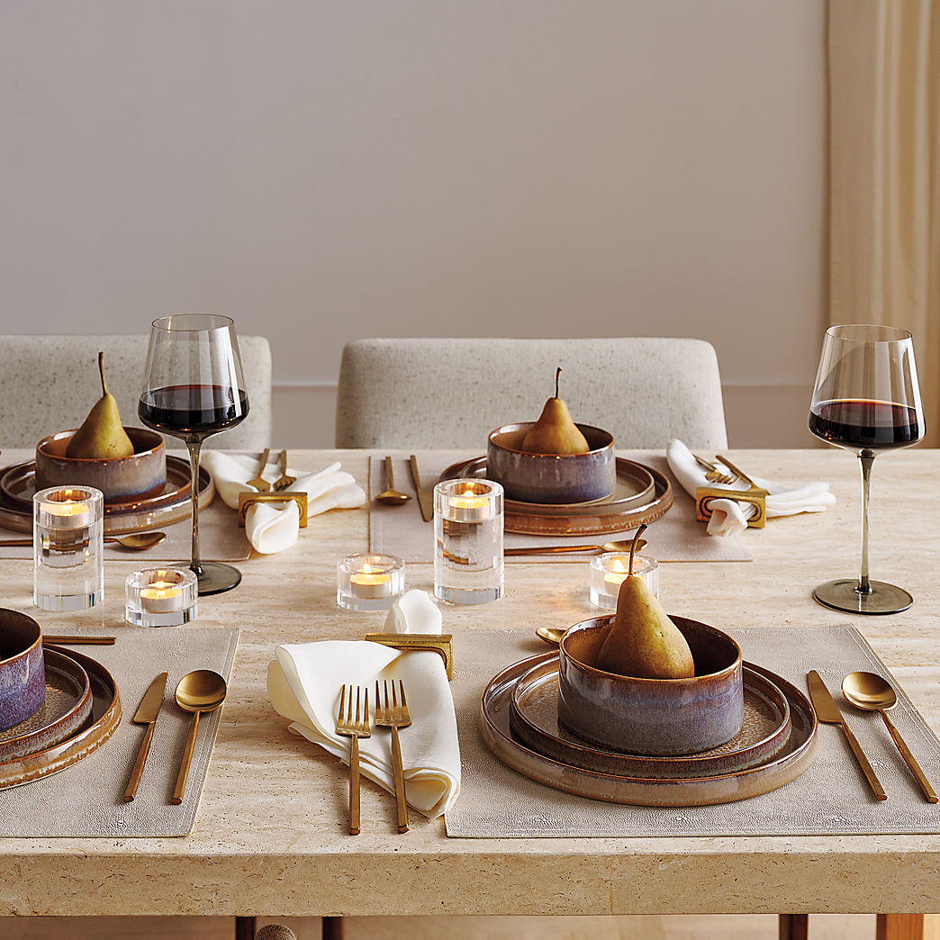Brown Plates | CB2 Canada
