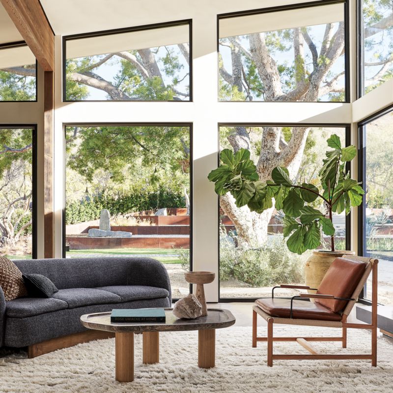 El Verano Travertine Coffee Table + Reviews | CB2