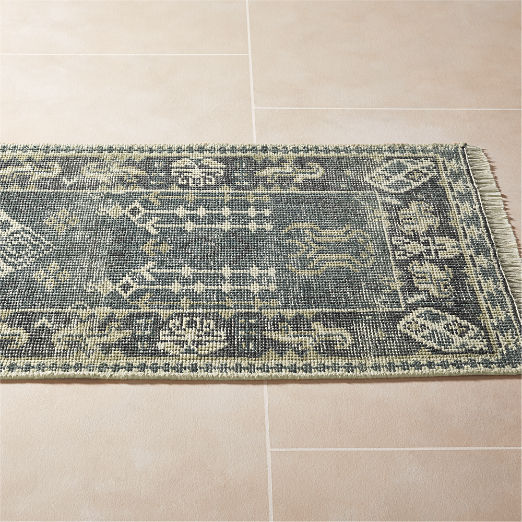 Green Runner Rugs | CB2