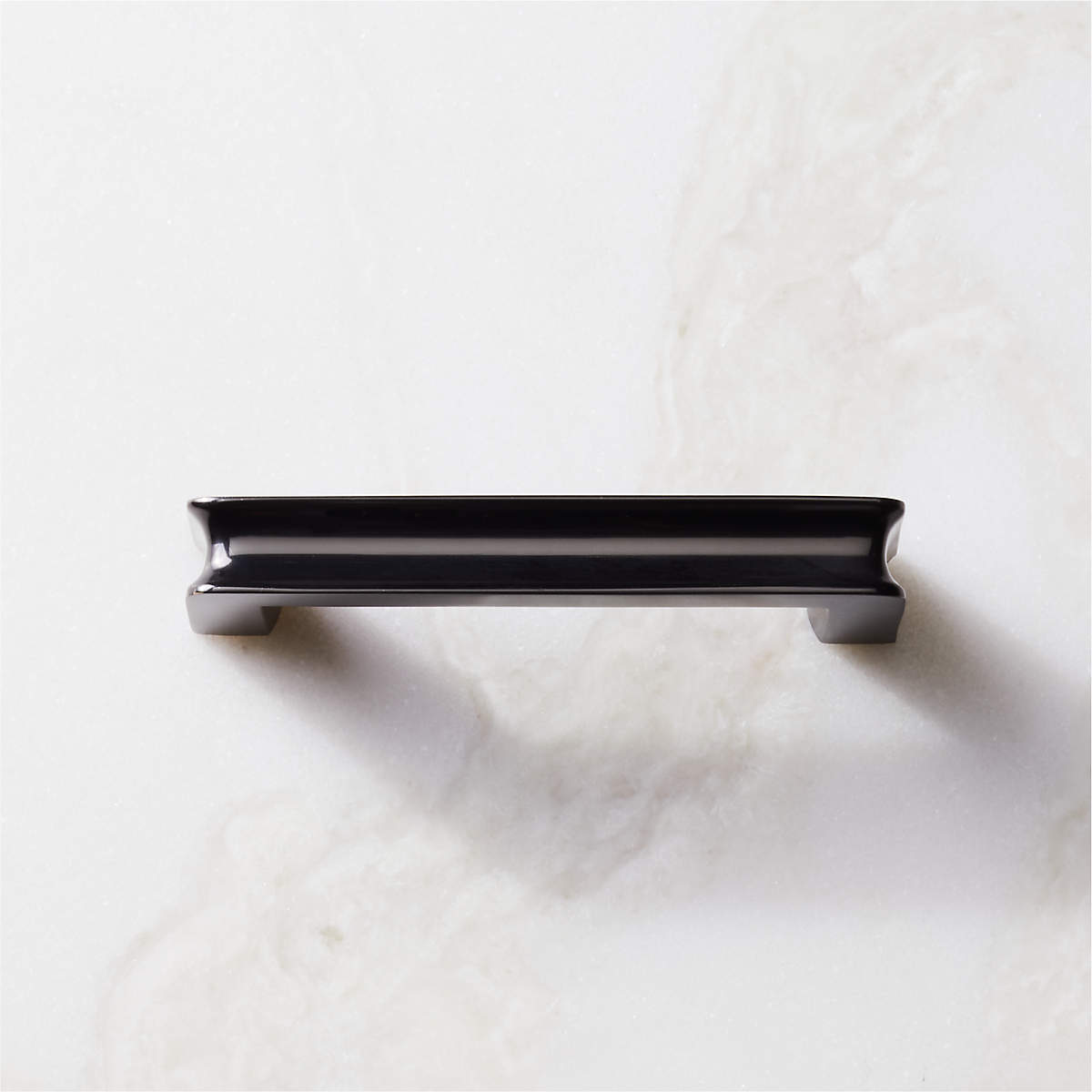Calix Matte Black Metal Handle 3" + Reviews | CB2