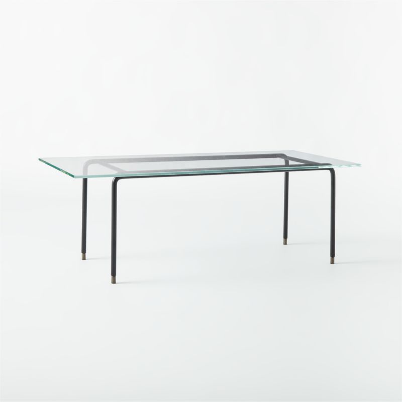 Cane Glass Coffee Table | CB2