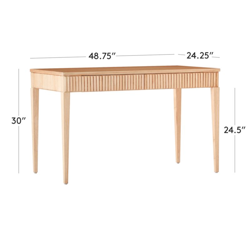 Cape Wood Desk + Reviews | CB2