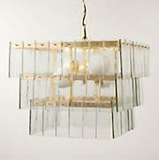 Celina Cast Glass Chandelier + Reviews | CB2 Canada