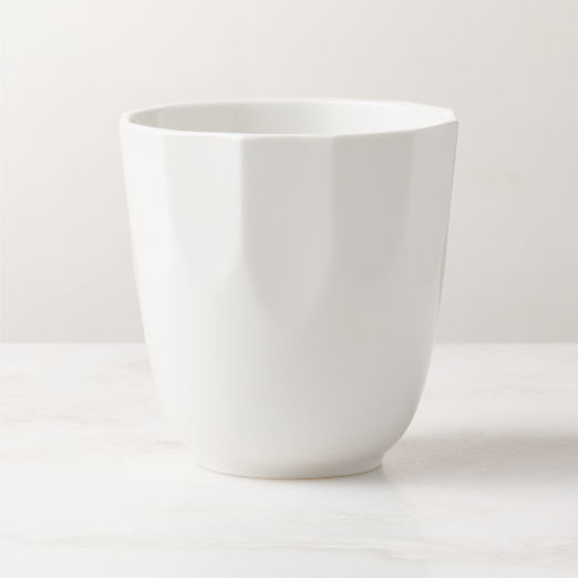 Modern White Coffee Mugs | CB2