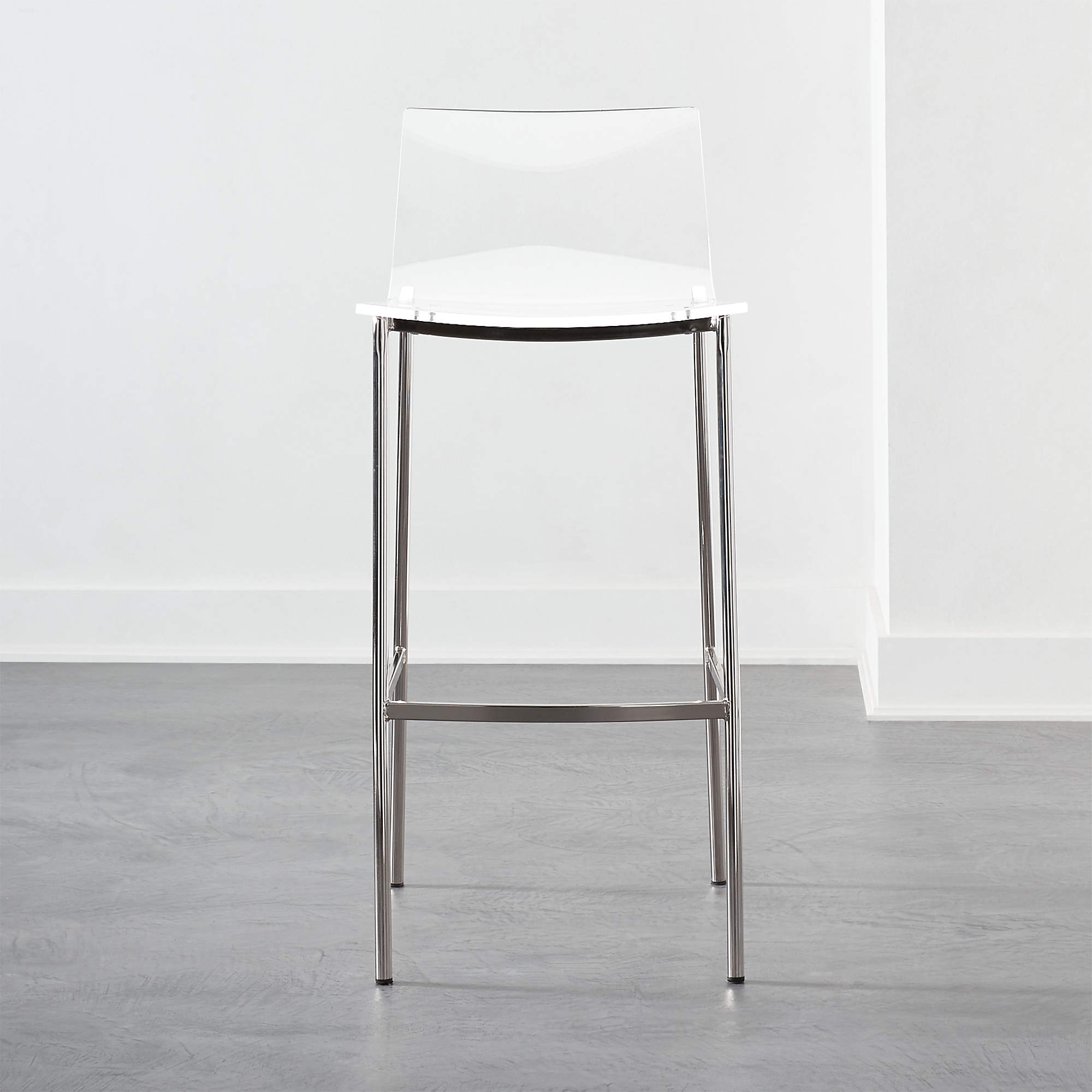 Cb2 acrylic counter stools store