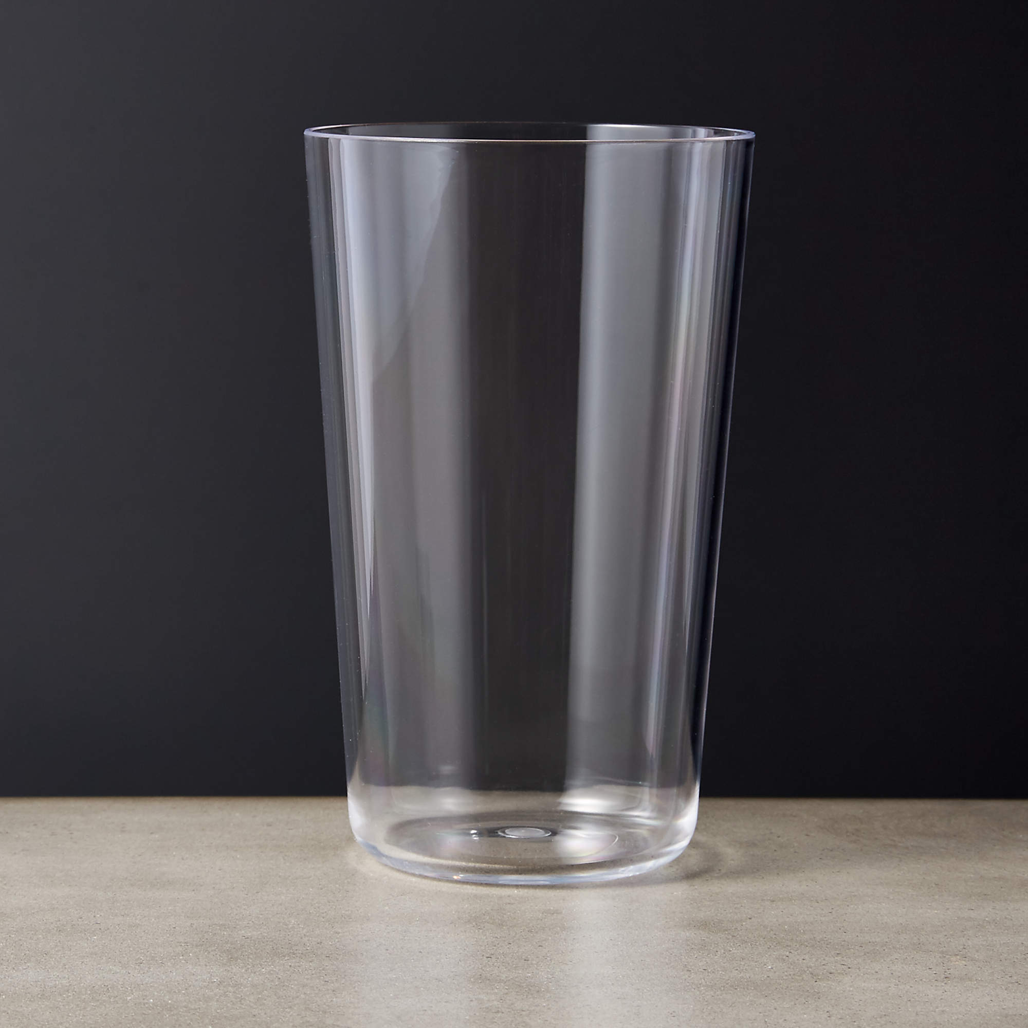 Chill Acrylic Modern Drinking Glass + Reviews | CB2