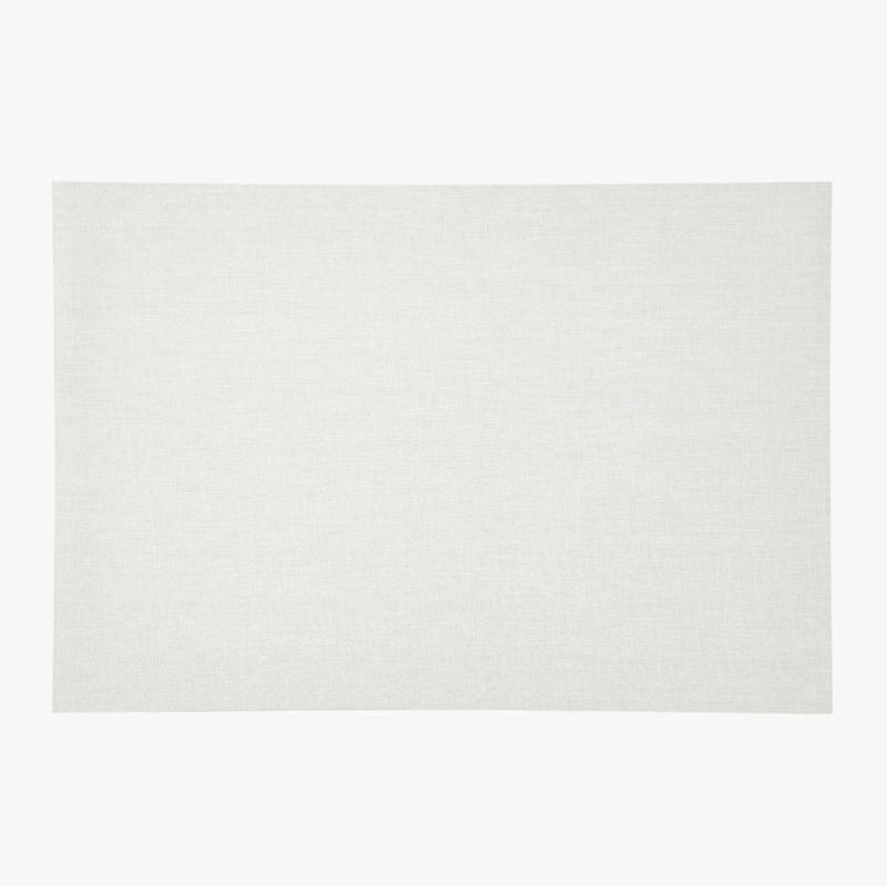 Chilewich White Boucle Utility Mat 6'x8.8' + Reviews | CB2