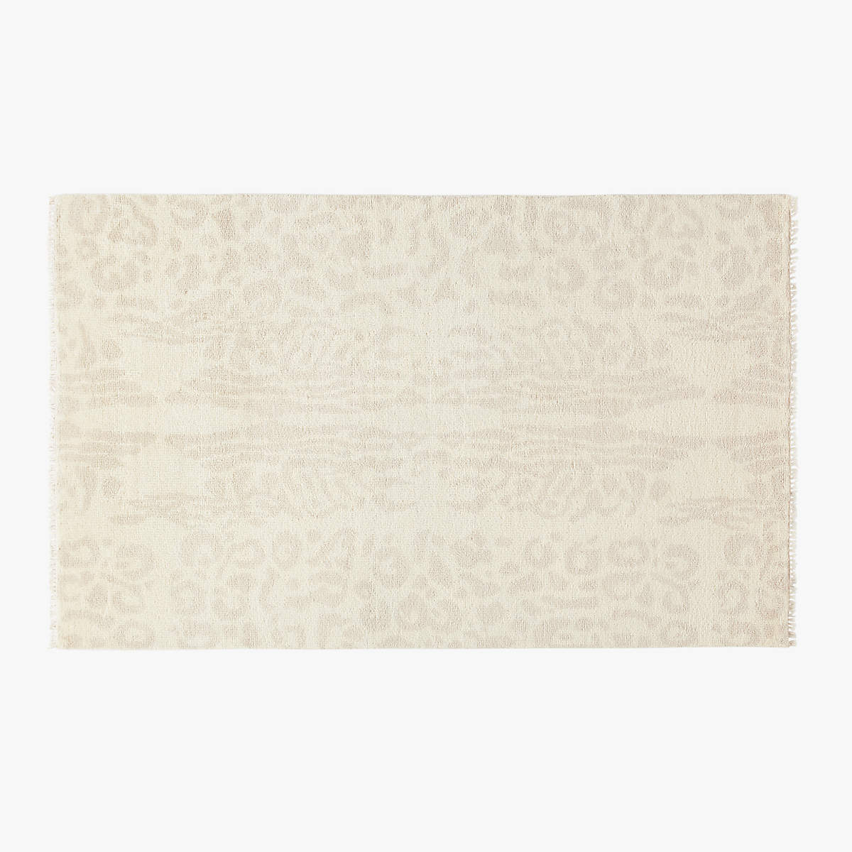 Cianna Hand-Knotted Jaguar Print Area Rug 5'x8' | CB2