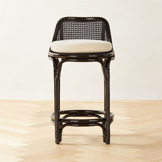 black rattan furniture | CB2