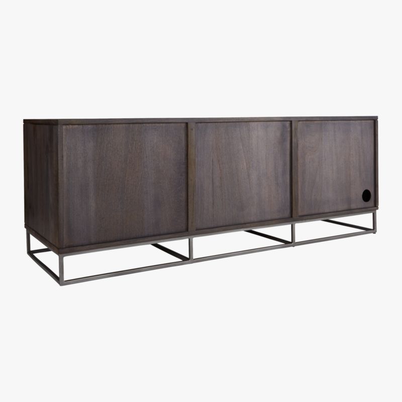 Congo Modern Wood Media Console Cabinet 56'' | CB2