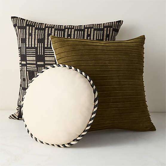 Pattern Play Throw Pillow Cover Set | CB2