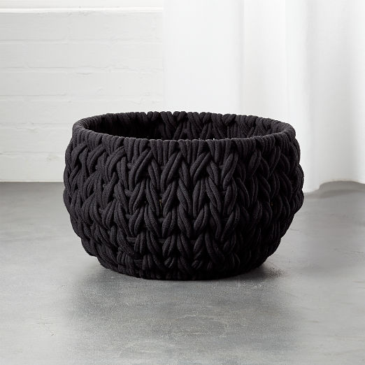 Black Baskets | CB2