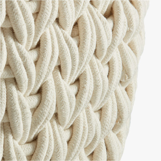 White Storage Baskets | CB2