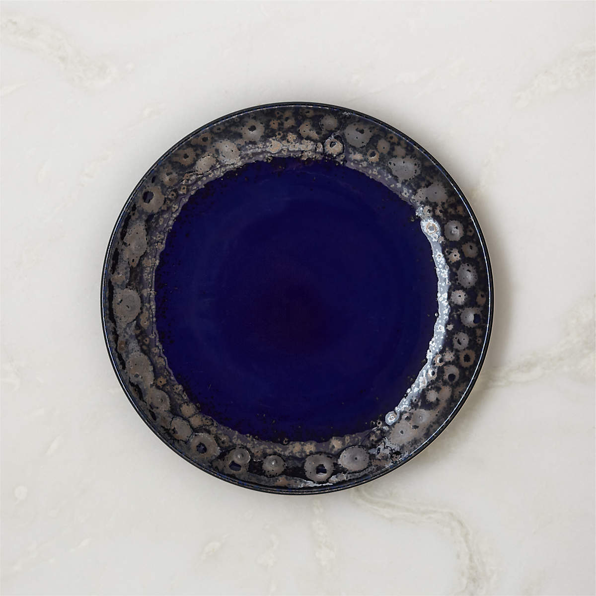 Cordelia Cobalt Blue Salad Plate | CB2