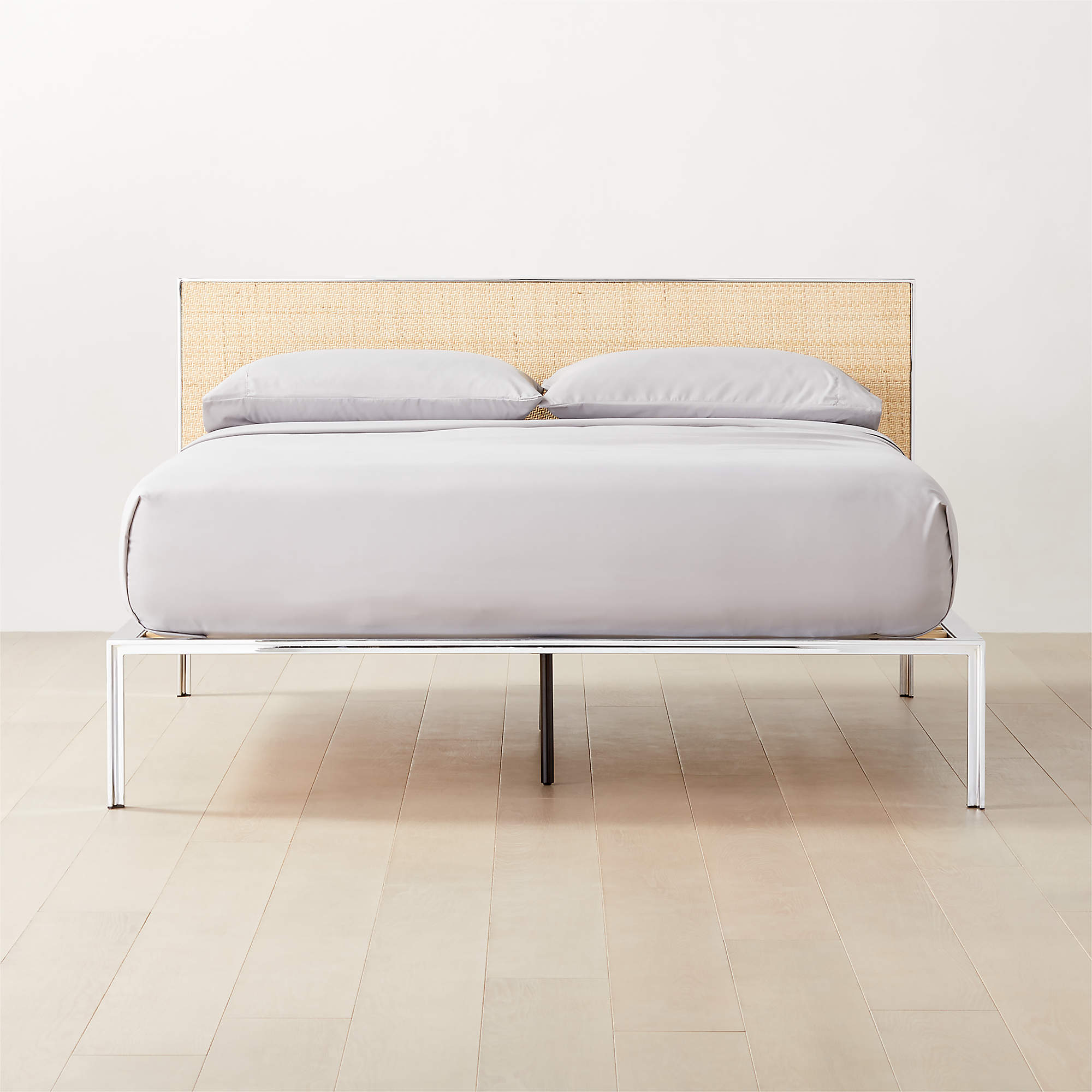 Corso Rattan Queen Bed + Reviews | CB2