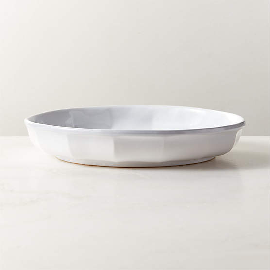 Cremieux White Ceramic Dinnerware Set With Pasta Bowl by goop + Reviews ...