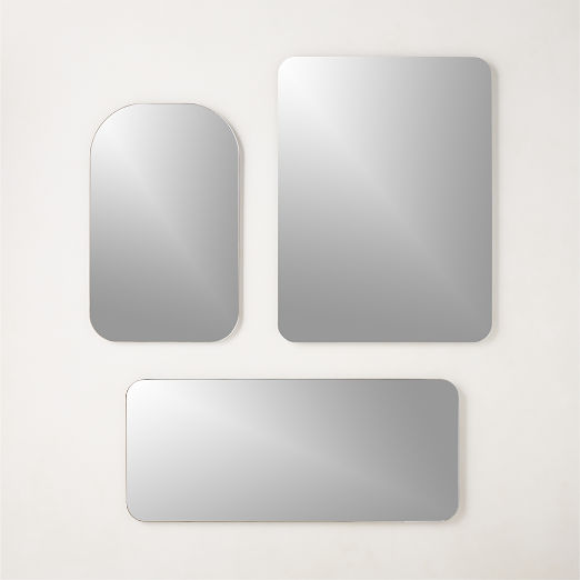 Modern Rectangular Wall Mirrors | CB2