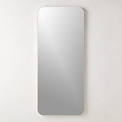 Infinity Rectangular Brass Wall Mirror 36"x48" + Reviews | CB2 Canada