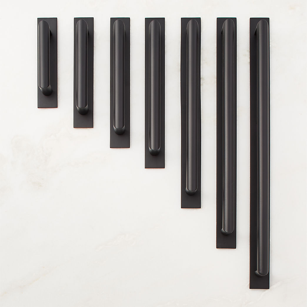 Modern Black Cabinet Hardware: Black Cabinet Pulls, Knobs & Handles | CB2 Canada