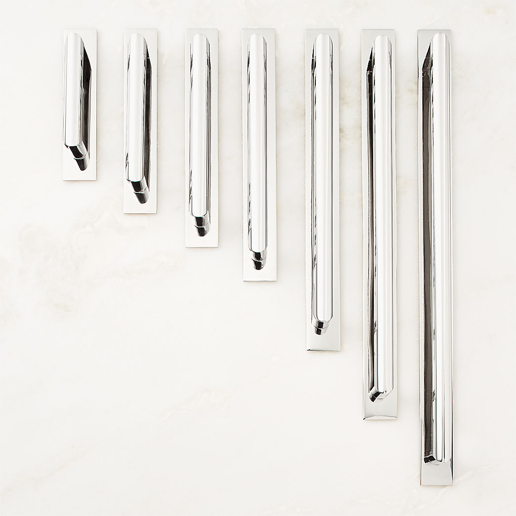 Modern Nickel Cabinet Hardware: Nickel Cabinet Pulls, Knobs & Handles | CB2