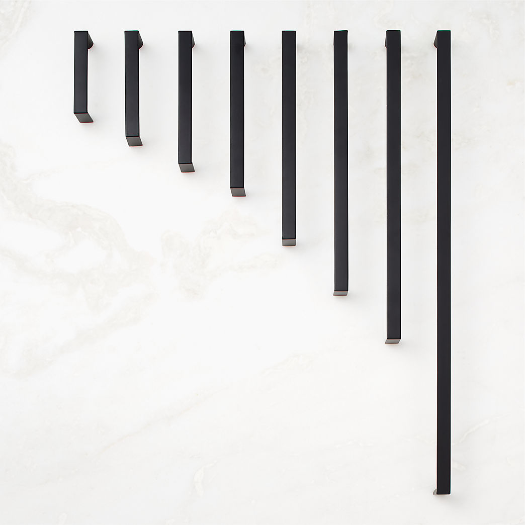 Modern Black Cabinet Hardware: Black Cabinet Pulls, Knobs & Handles | CB2 Canada