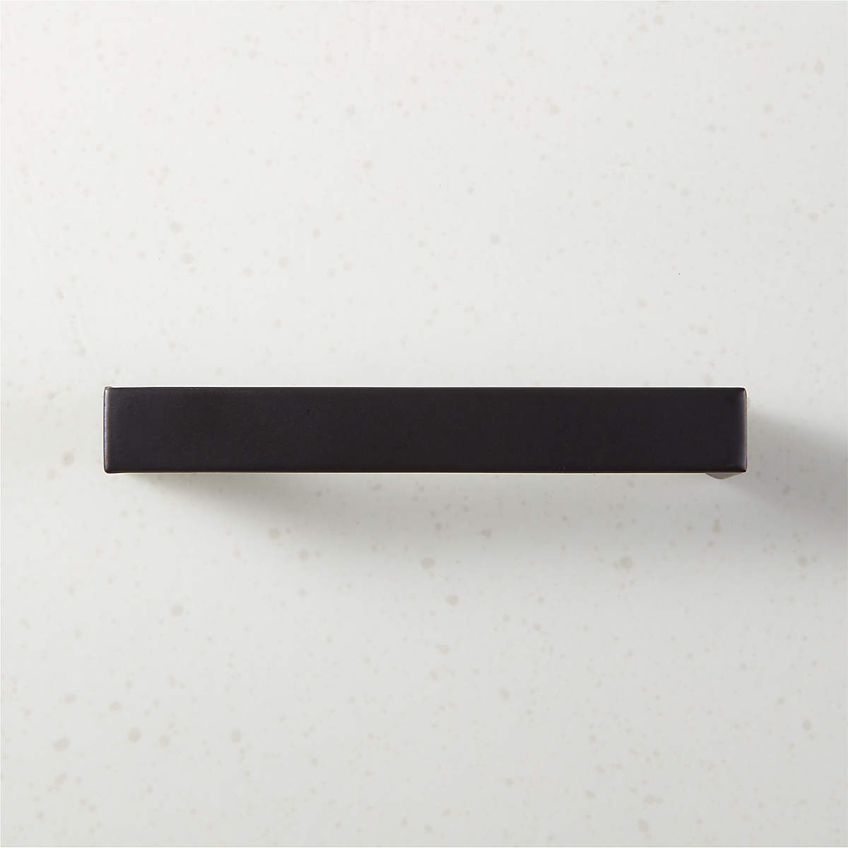 Damon Matte Black Metal Handle 4" + Reviews | CB2