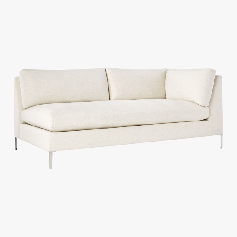 Decker Sofa with Right Arm Luca Storm | CB2 Canada