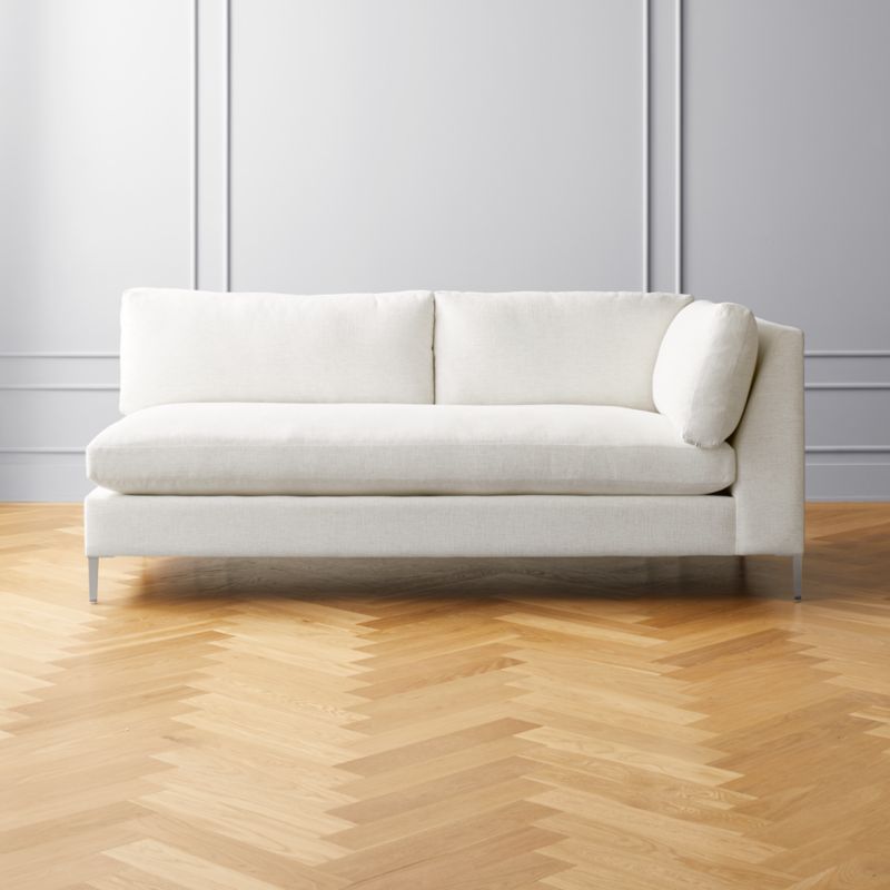 Decker Sofa with Right Arm Luca Storm | CB2 Canada