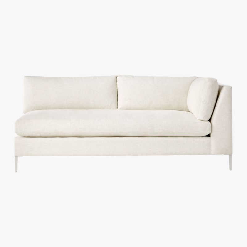 Decker Sofa with Right Arm Luca Storm | CB2 Canada