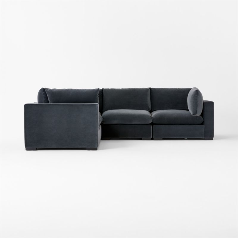 Deseo 5-Piece Modular Standard Depth Sectional Sofa | CB2
