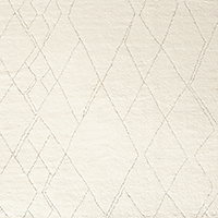 Diamant Hand-Knotted Warm White Wool Area Rug 10'x14' by Ackerman ...