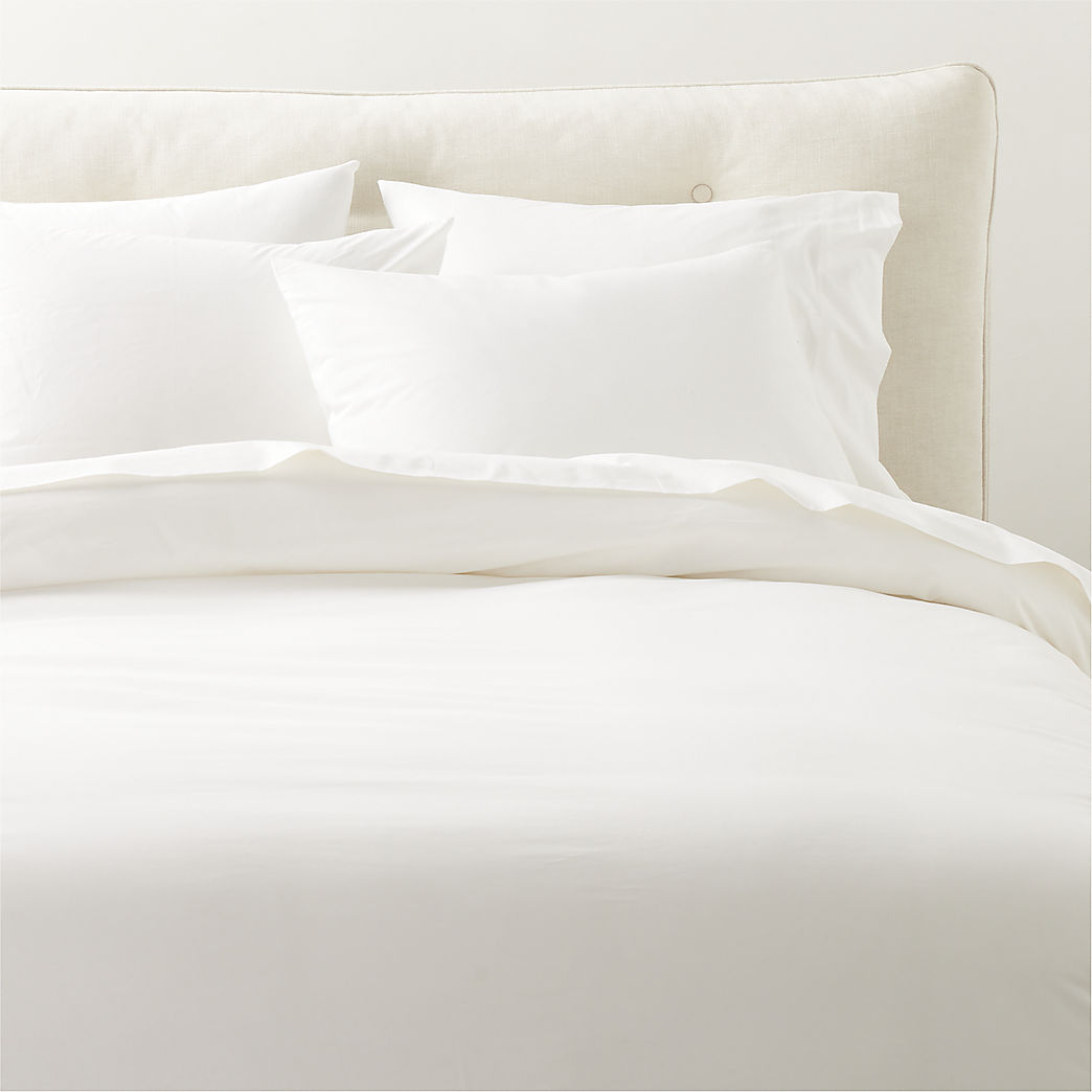 Organic Cotton Bedding: Natural Cotton Sheets, Organic Duvet Covers | CB2