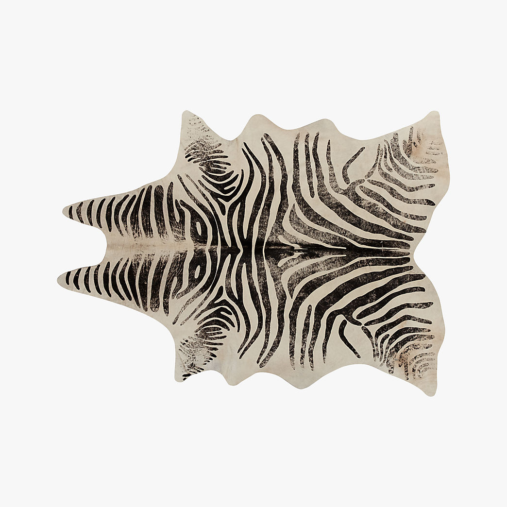 cowhide home decor | CB2