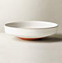 Dolce Modern White Pasta Bowl + Reviews | CB2