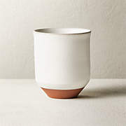 Dolce Modern White Coffee Mug | CB2
