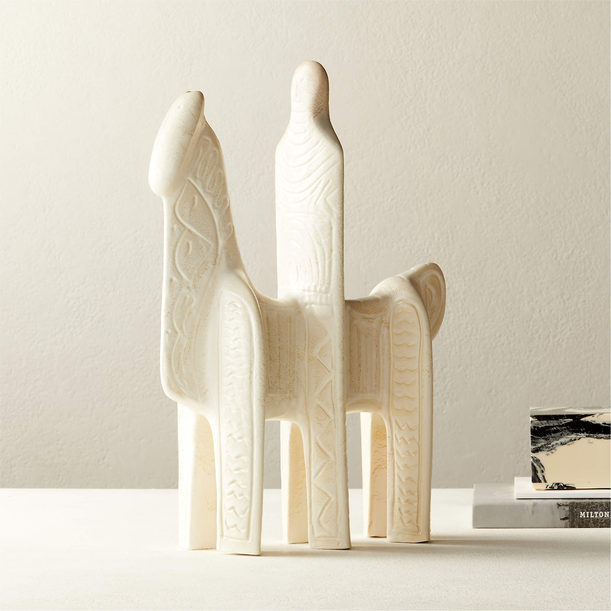 Don Chisciotte Ivory Object + Reviews | CB2 Canada