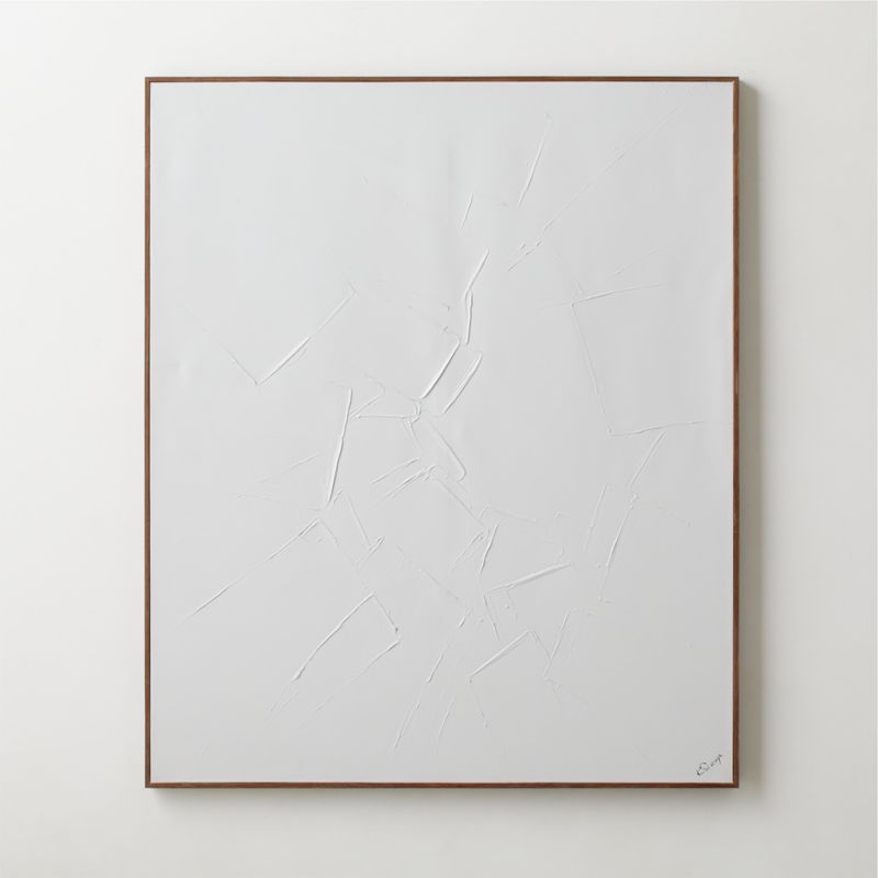 'Dzen' Framed Wall Art 50"X60" + Reviews | CB2