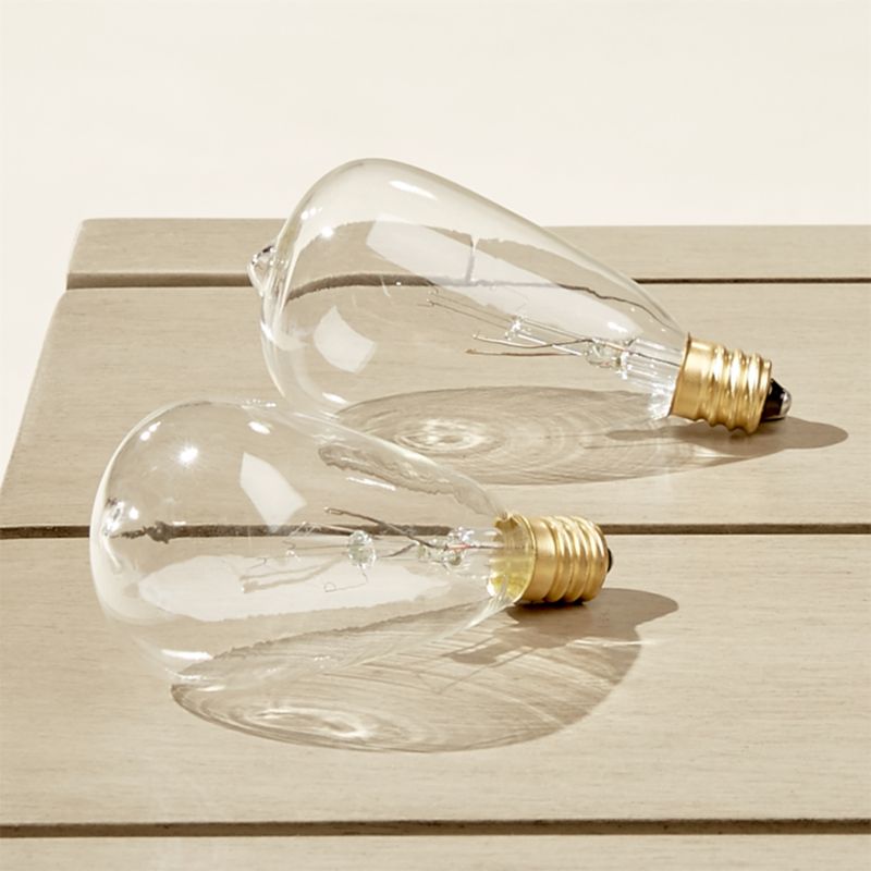 Edison String Light Bulbs Set of Two | CB2