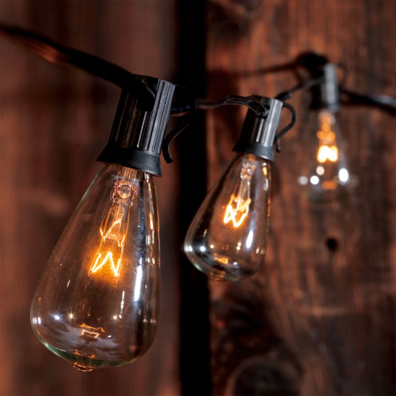 Edison String Light Bulbs Set of Two | CB2