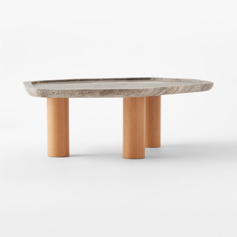 El Verano Travertine Coffee Table + Reviews | CB2
