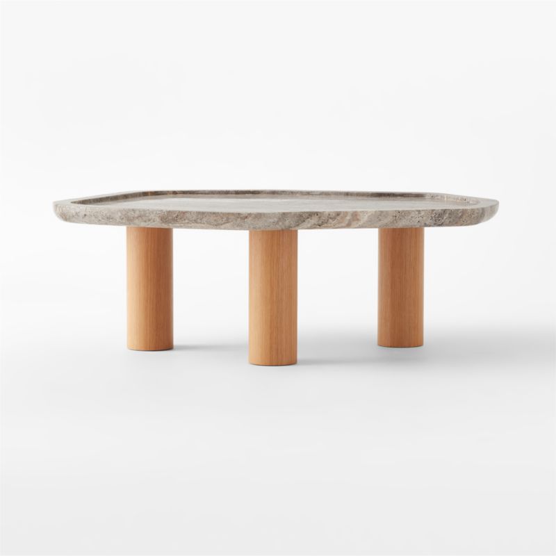 El Verano Travertine Coffee Table + Reviews | CB2