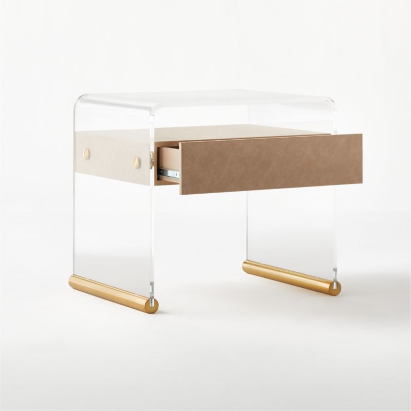 Esente Acrylic Nightstand | CB2