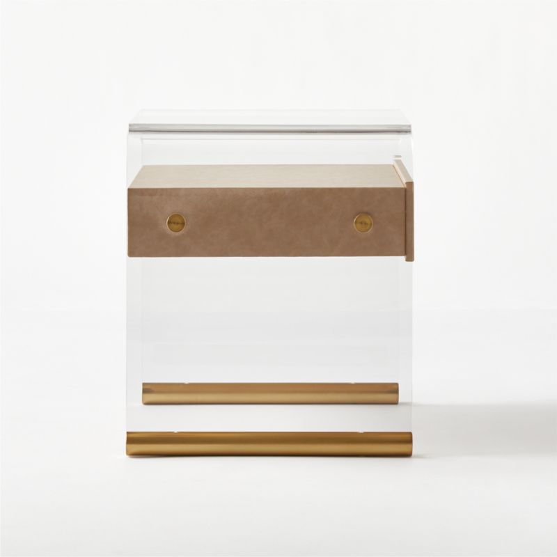 Esente Acrylic Nightstand | CB2