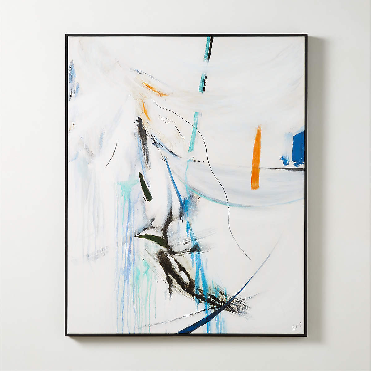 'Essai' Framed Wall Art 40"X50" | CB2